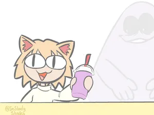 Type-Moon - Neco-Arc tries the Grimace Shake (Doujinshi) | Manga ...